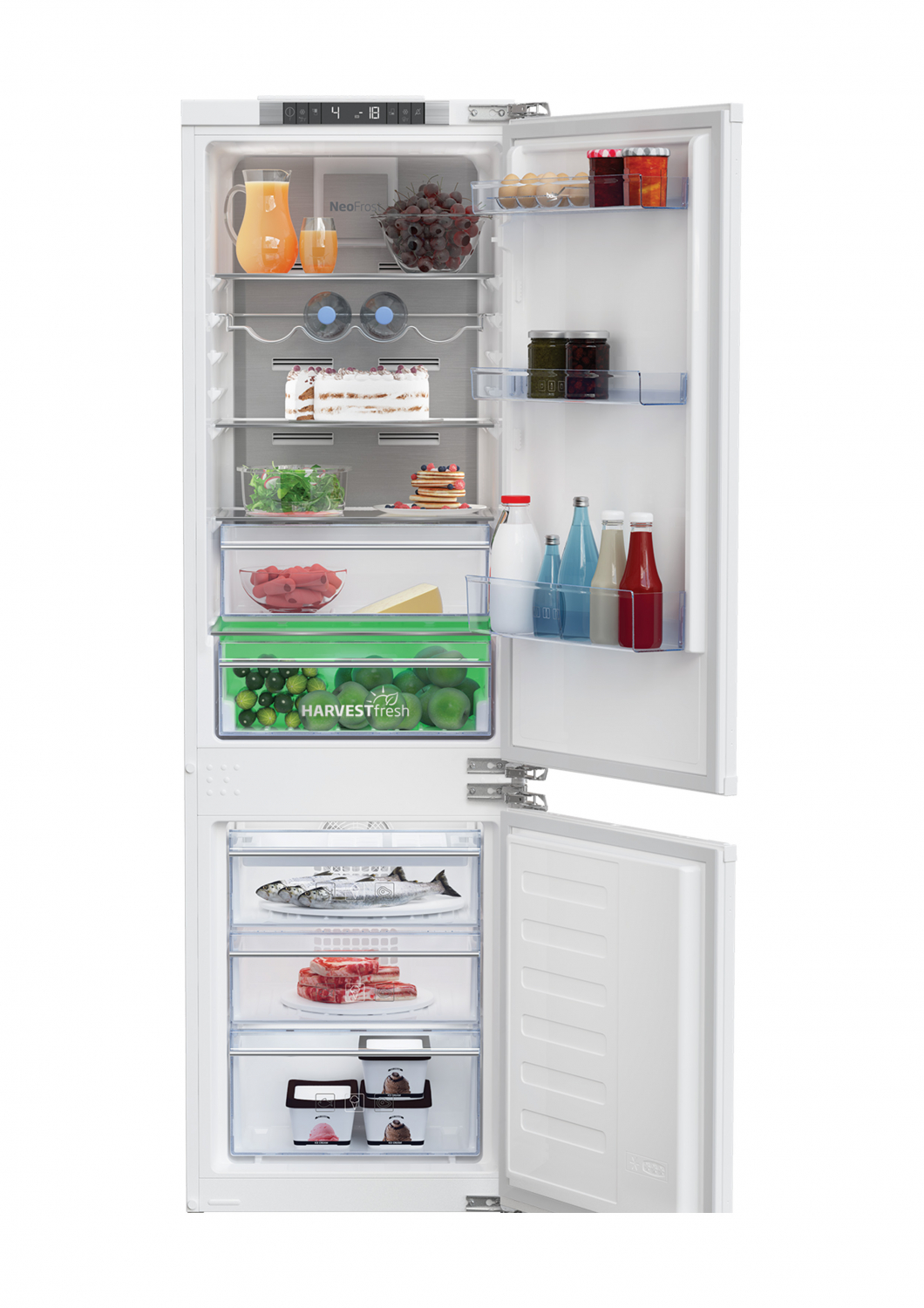 Koel- vries combinatie | No Frost Integreerbaar – Grodo Veenendaal